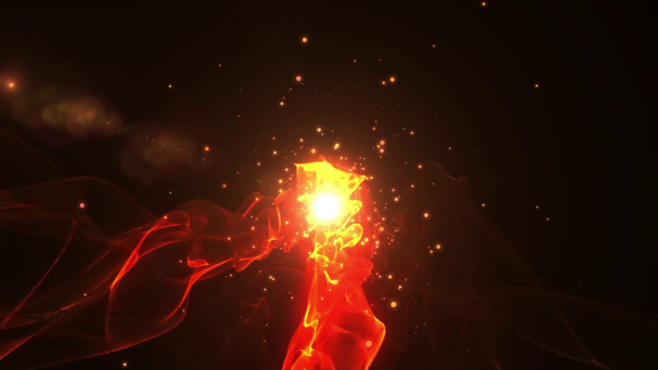 green Fire effect loop animation footage – Free stock video footage