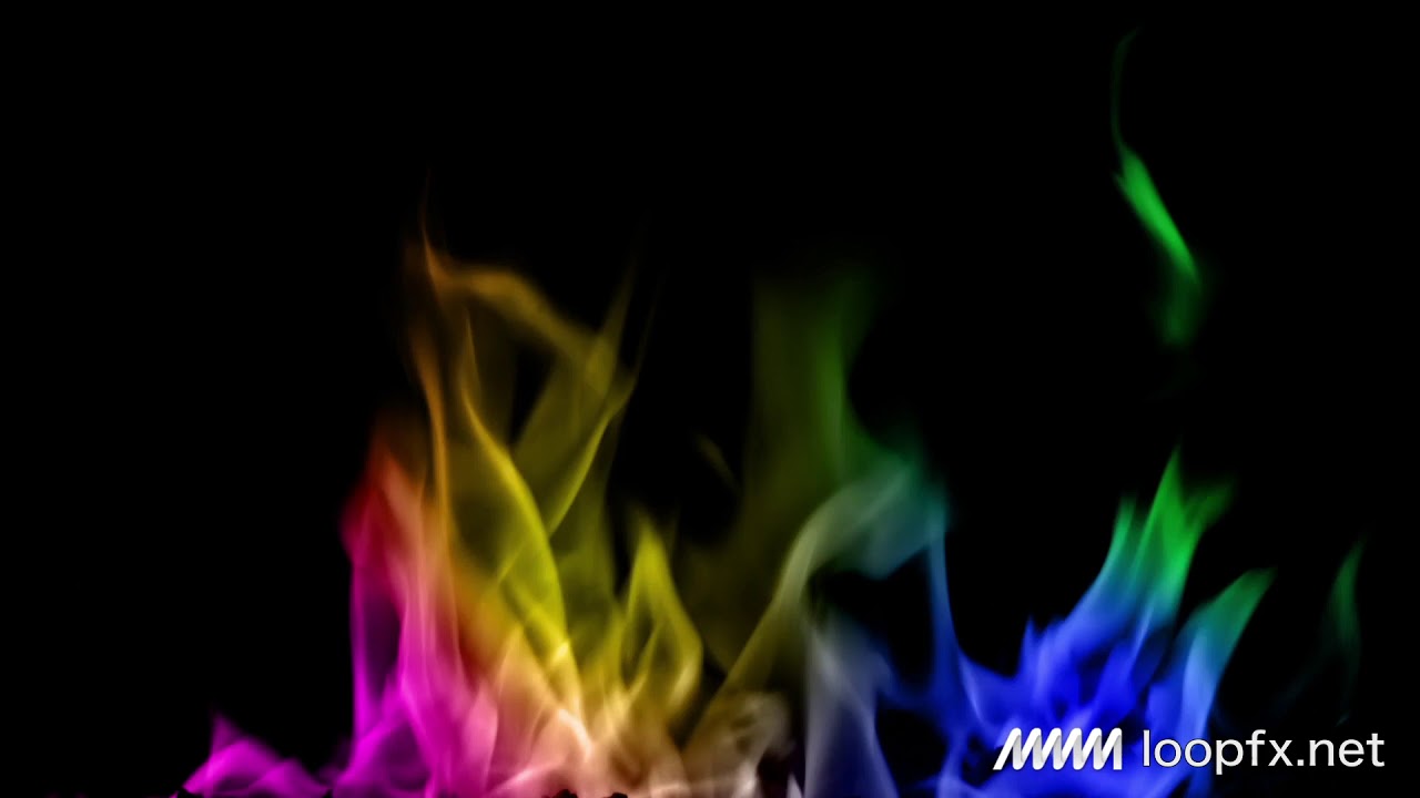 Rainbow Fire Flame Effect | Free Download – anoerone