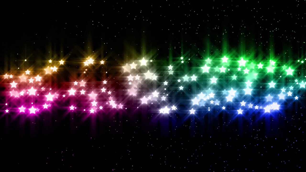 Rainbow Star Particle Animation | Free Download – anoerone
