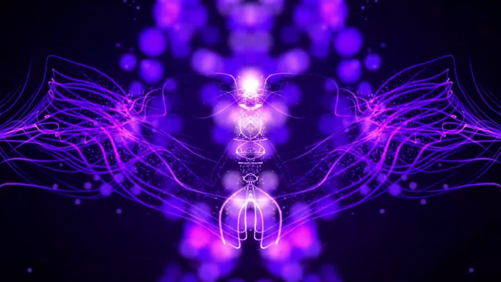 purple Fire flame effect loop animation stock footage HD – Download ...