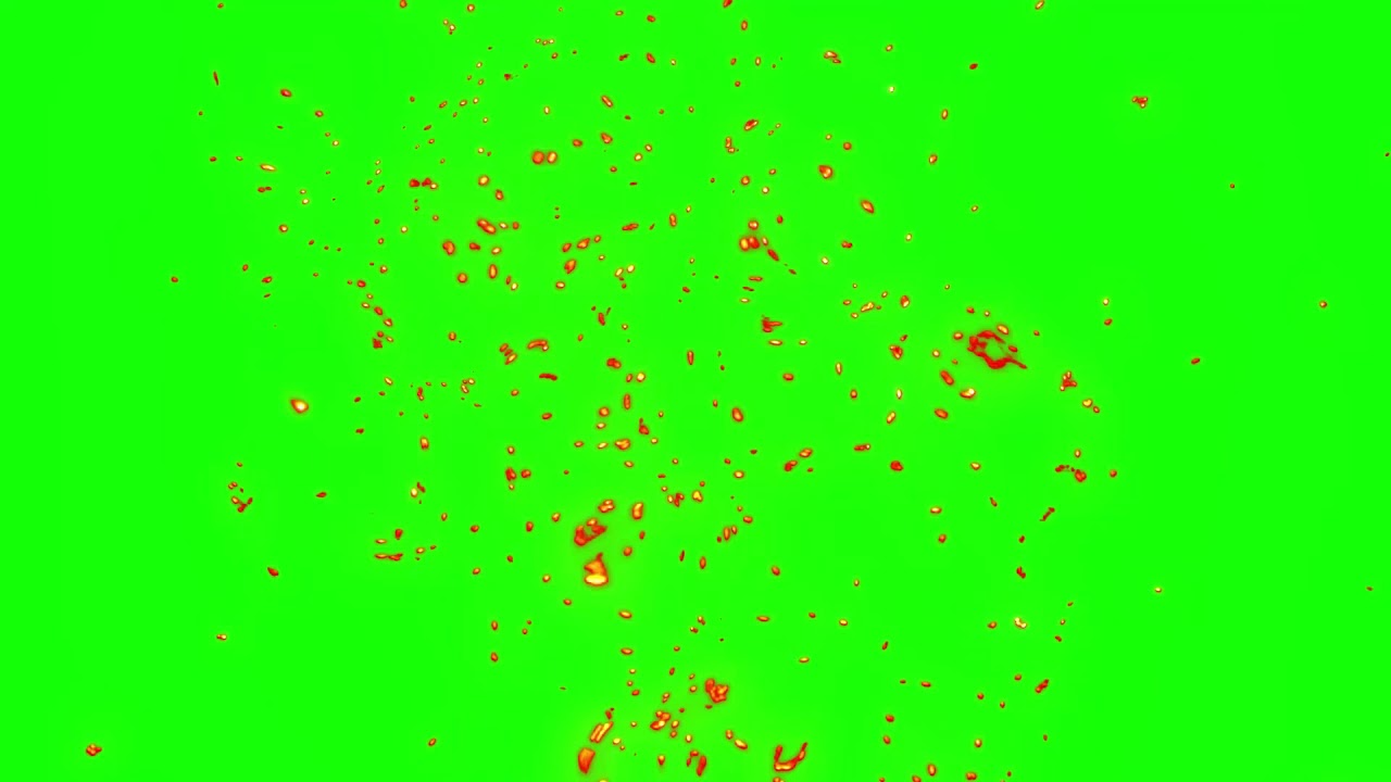 Spark Light Particle Green Screen | Free Download – anoerone