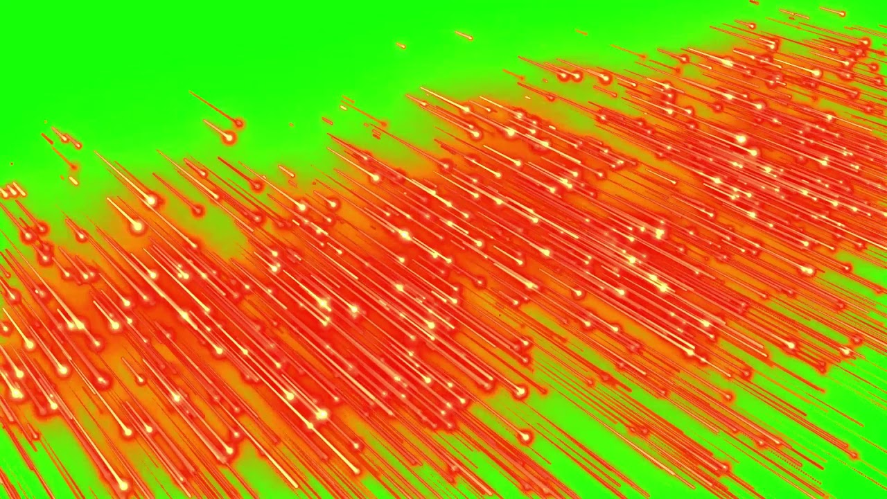 Meteor Particle Green Screen | Free Download – anoerone