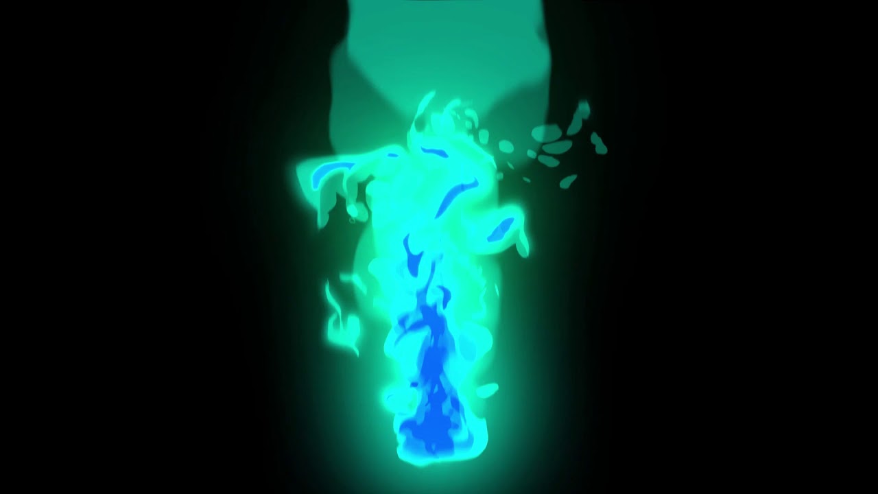 Fire effect with speed line loop background animation stock footage HD ...