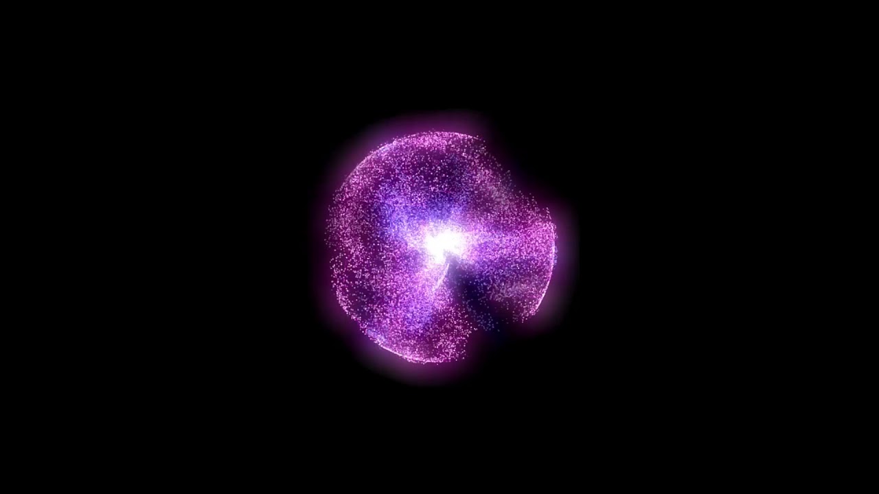 Purple Particle Energy Ball | Free Download – anoerone