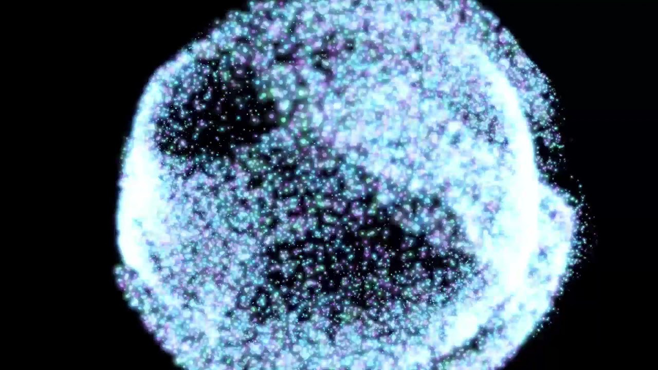 blue particle spark background animation – Download Stock Footage ...