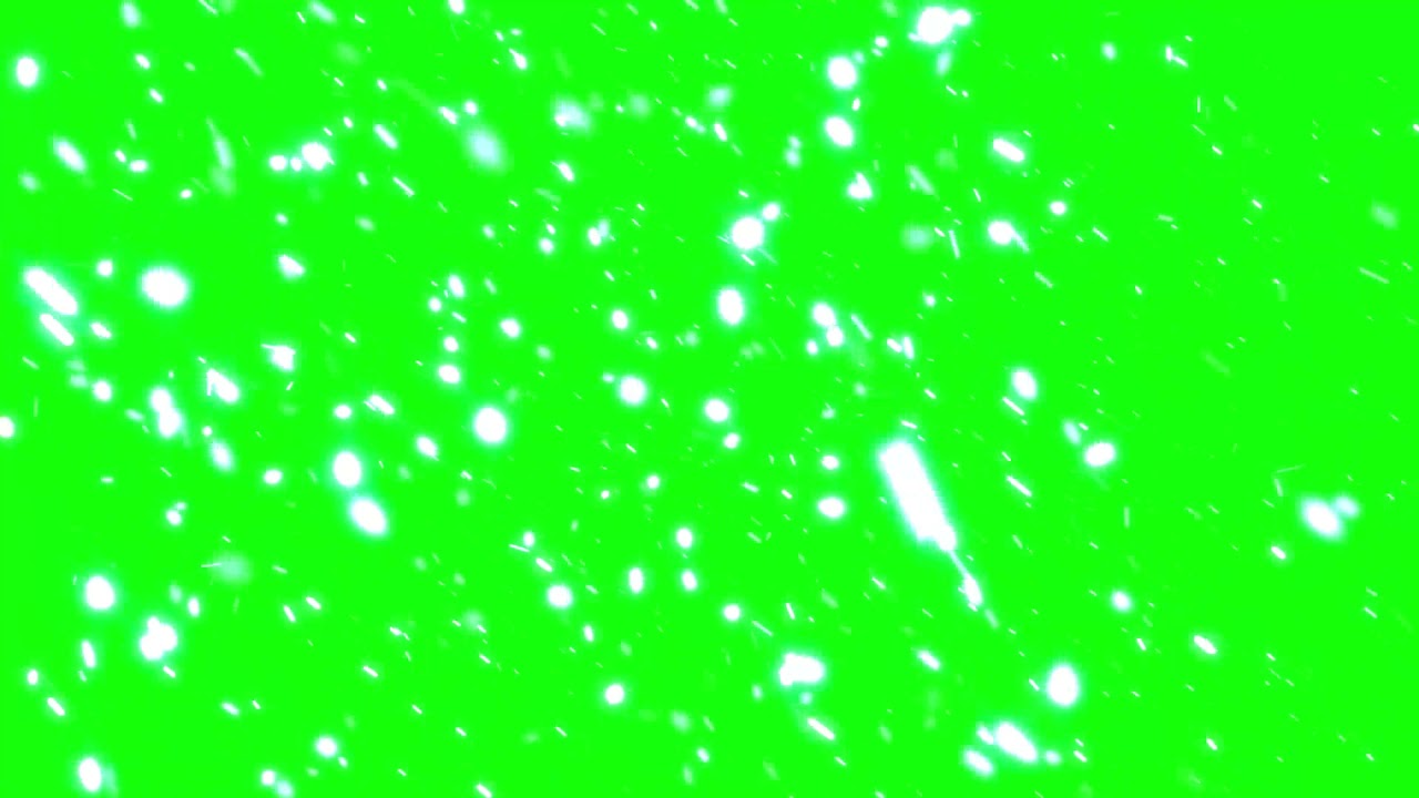 Snow Loop Animation Green Screen | Free Download – anoerone