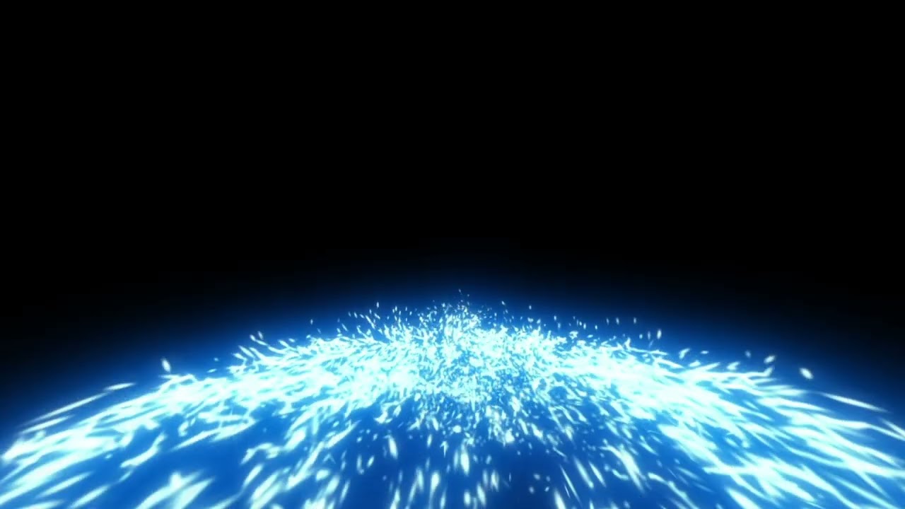 blue stroke line particle effect – Free stock video footage