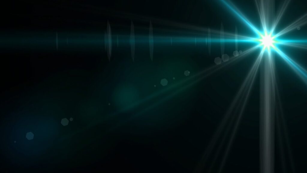 blue Fire effect line loop animation – Free stock video footage