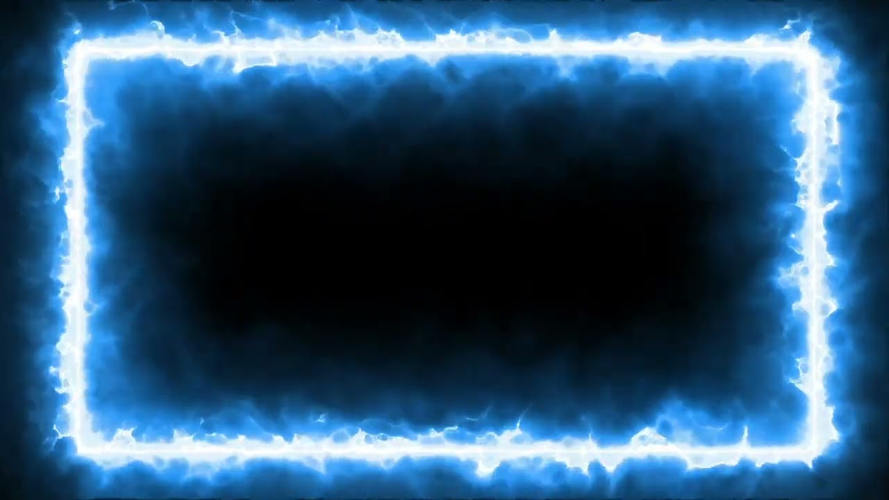 Blue Fire Frame | Free Download – anoerone