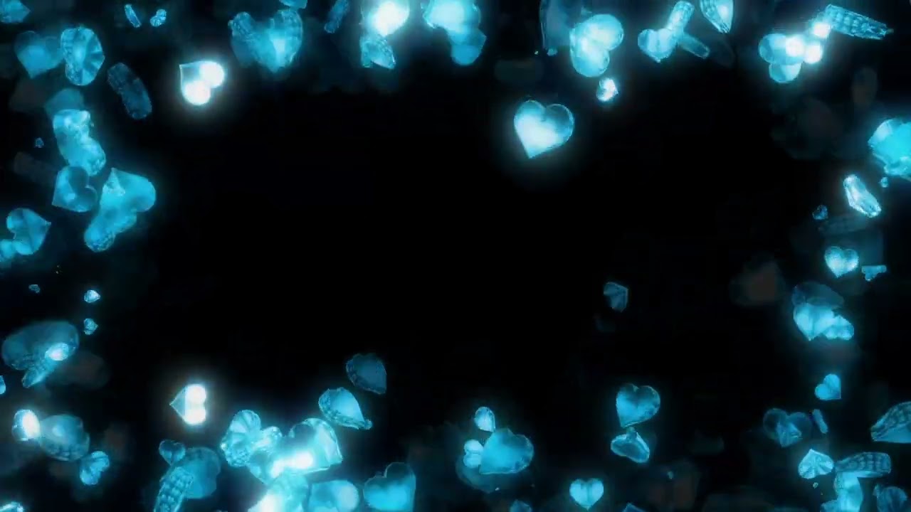 Blue Heart Frame Animation | Free Download – anoerone