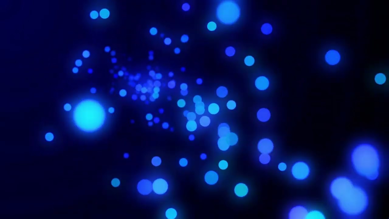 blue stroke line particle effect – Free stock video footage
